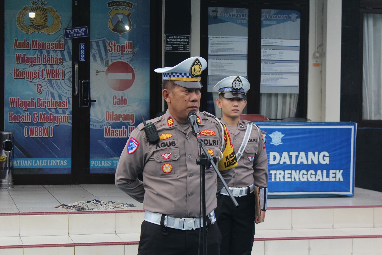 Polres Trenggalek Sukses Gelar Operasi Keselamatan Semeru 2025, Laka Lantas Turun Drastis ...